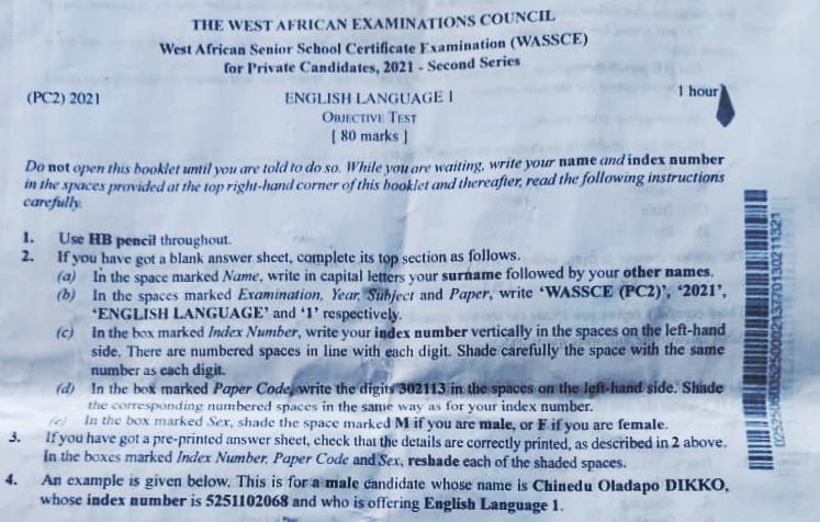 How to Ace Your English Language Exam with SSCE/WAEC Past Questions and ...